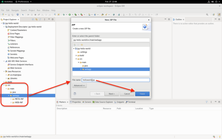 JSP / Servlet HelloWorld Example using Eclipse – Max的程式語言筆記