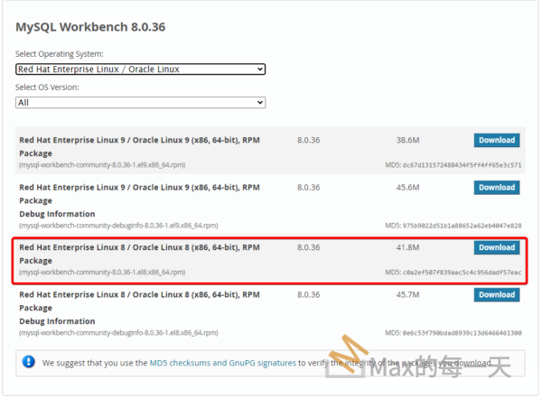 install MySQL Workbench on Rocky Linux – Max的程式語言筆記