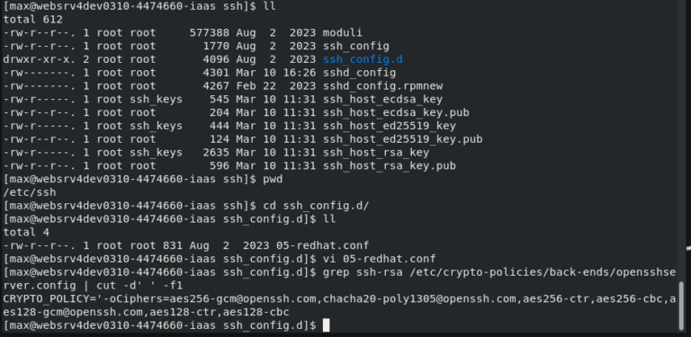 Rocky linux sshd No supported authentication methods available – Max的程式語言筆記